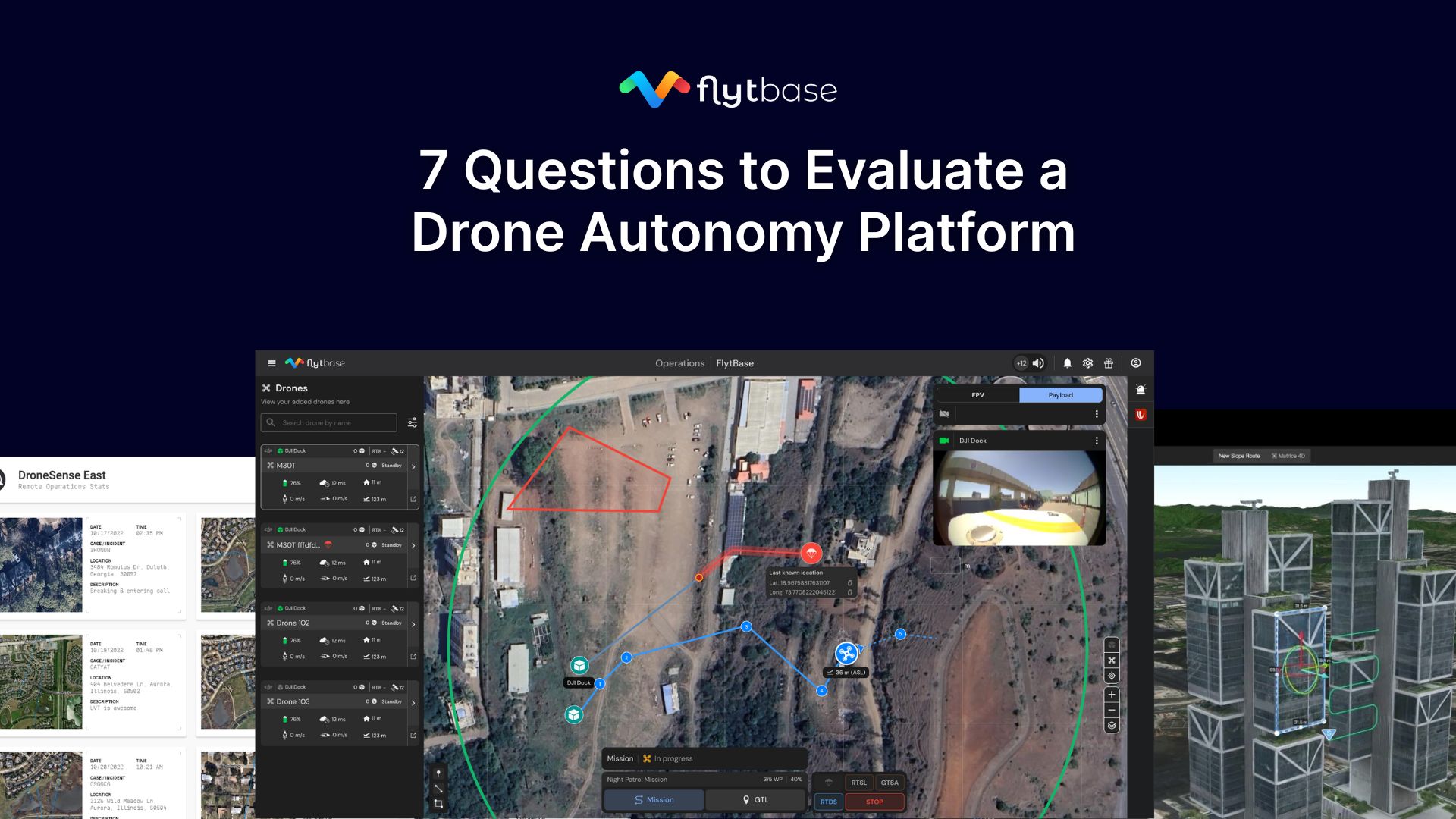 7 Questions to Evaluate a Drone Autonomy Platform | FlytBase